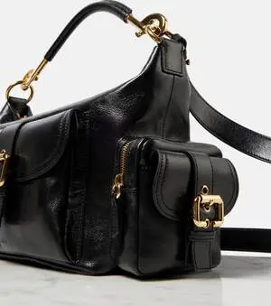 Chloé Medium Leather Camera Bag - Black