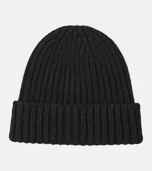 Gucci Double G Wool And Cashmere Beanie - Black