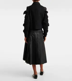 Noir Kei Ninomiya Cutout Wool Jacket