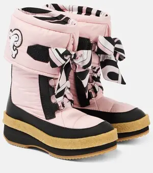 Emilio Pucci Pucci Iride Boots Pink