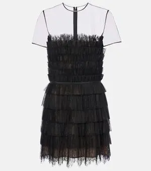 Costarellos Pleated Cocktail Dresses