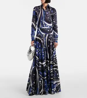 Emilio Pucci Fontane Printed Cotton Muslin Shirt - Multicoloured