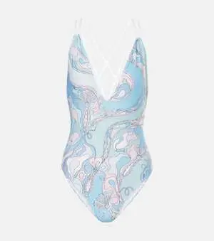 Emilio Pucci Printed One-piece Swimsuit
