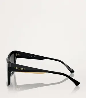 VOGUE Vo5553s Acetate Square Frame Sunglasses - Black