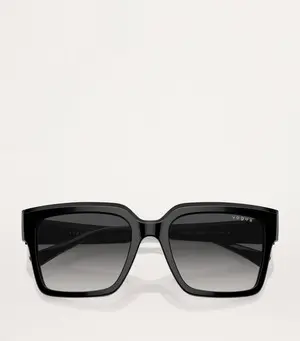 VOGUE Vo5553s Acetate Square Frame Sunglasses - Black