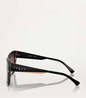 VOGUE Vo5553s Acetate Square Frame Sunglasses - Pink