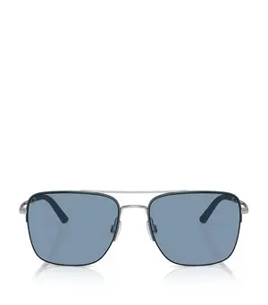 Oliver Spencer Metal Sunglasses - Blue