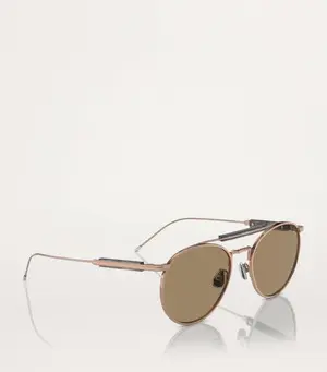 Brunello Cucinelli Bc2004st Sunglasses - Rose Gold