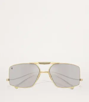 FERRARI Metal Sunglasses