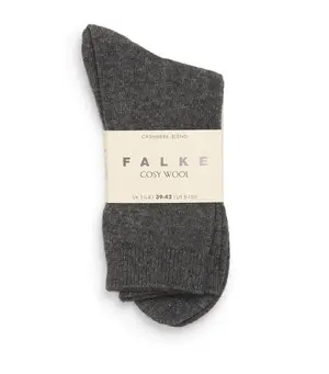 Falke Wool-Blend Cosy Socks Grey