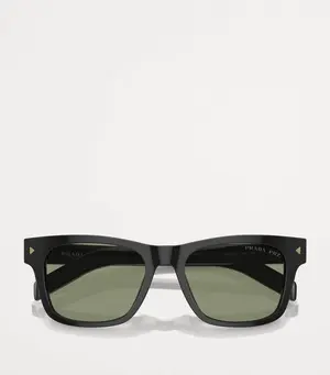 Prada Acetate Sunglasses - Black