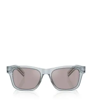 Prada Prada Acetate Sunglasses Blue