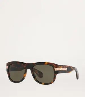 Gucci Acetate Sunglasses - Brown