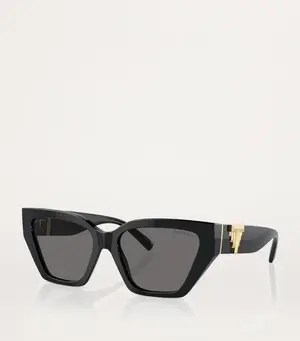 Tiffany & Co. Cat Eye Sunglasses - Black