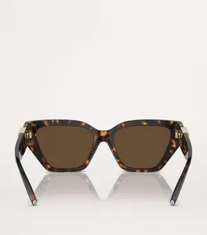 Tiffany & Co. Tortoiseshell Sunglasses - Brown