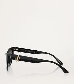 JIMMY CHOO Acetate Jc5008 Sunglasses - Black