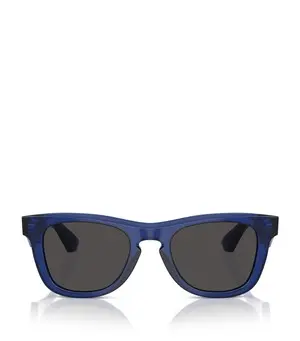 Burberry Acetate Square Frame Sunglasses Blue