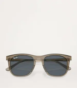 Ray-ban Full Rim Sunglasses - Brown