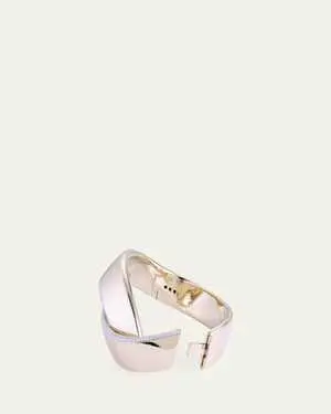Vhernier Abbraccio 18k Diamond Bangle