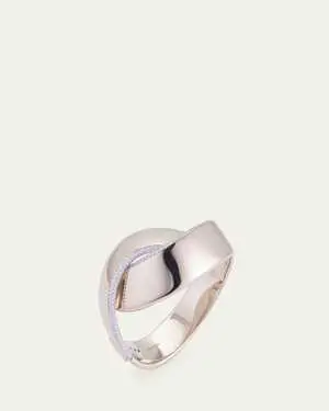 Vhernier Abbraccio 18k Diamond Bangle