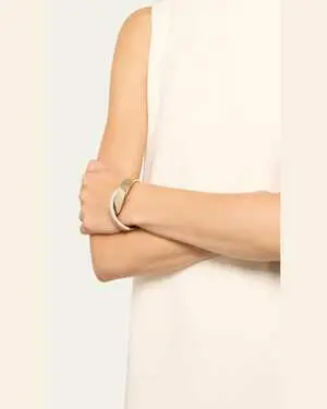 Vhernier Abbraccio 18k Diamond Bangle