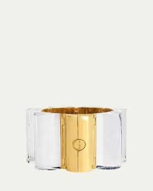 Alaïa Lucite Stacking Cuff Bracelet