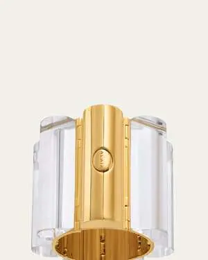 Alaïa Lucite Stacking Cuff Bracelet