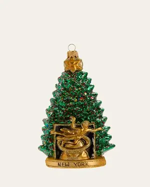 EXCLUSIVE New York Tree Christmas Ornat - Multi