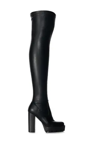 AZALEA WANG Ashland Over-the-knee Platform Boots
