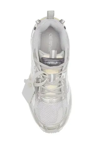 Off-White Out Walking Be Right Back Sneaker - Grey-silver
