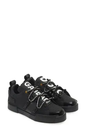 Dolce & Gabbana Glossed Sneakers For Men