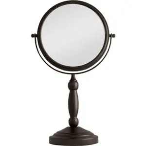 ZADRO Makeup Mirror With 10x/1x Magnifications - Oil-rubbed Bronze