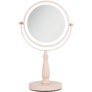 ZADRO Lighted Makeup Mirror With 8x/1x Magnifications Blush