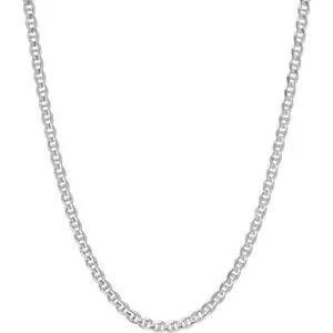 DONATELLO GIAN Sterling Mariner Link Chain Necklace - Silver