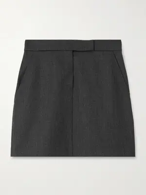 Max Mara Sondalo Wool-twill Mini Skirt