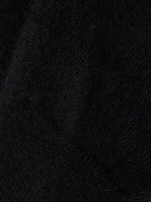 Magda Butrym Open-back Mohair-blend Turtleneck Tank