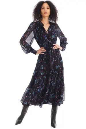 ALLISON NEW YORK Name Winston Midi Dress
