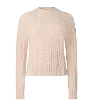 Women's Aran-knit Sweaters