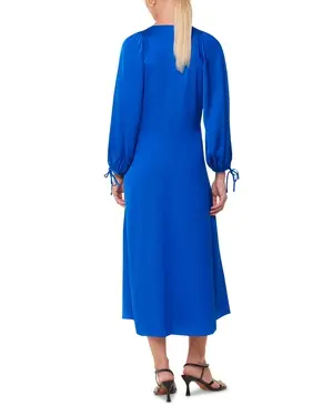 Whistles Molly Satin Midi Dress