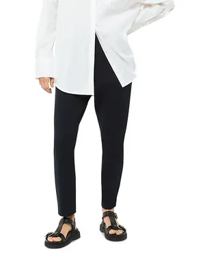 Whistles Petite Super Stretch Slim Pants - Navy