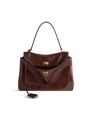 Balenciaga Rodeo Handbag - Chocolate
