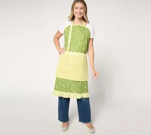 TEMP-TATIONS As Is Special Edition Seasonal Apron W/towels - One-color
