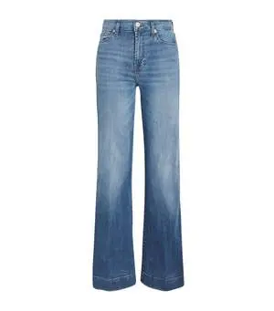7 For All Mankind Modern Dojo Soho Flared Jeans - Blue