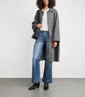 7 For All Mankind Modern Dojo Soho Flared Jeans - Blue