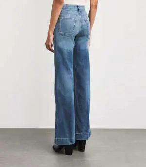 7 For All Mankind Modern Dojo Soho Flared Jeans - Blue