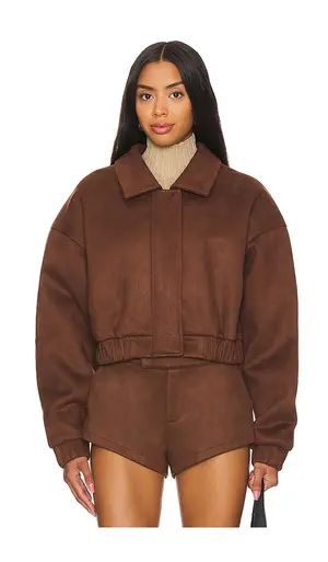NAKEDVICE The Selene Jacket - Chocolate