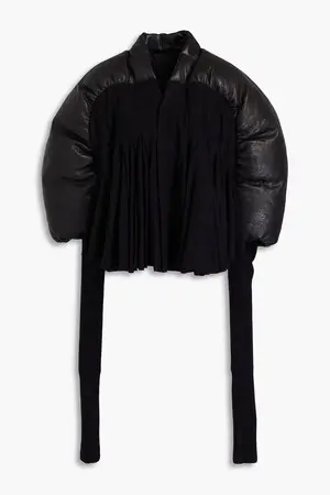 Rick Owens Quilted Paneled Jacket