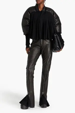Rick Owens Quilted Paneled Jacket