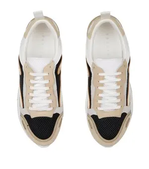 Sandro Flame Etched Sneakers - Yellow