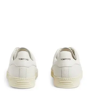 TOM FORD Leather Warwick Sneakers - Neutral
